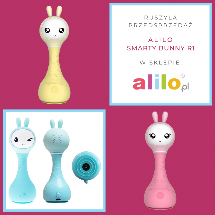 Przedsprzedaż Alilo Smarty Bunny R1 - Alilo. Rosnę z Tobą