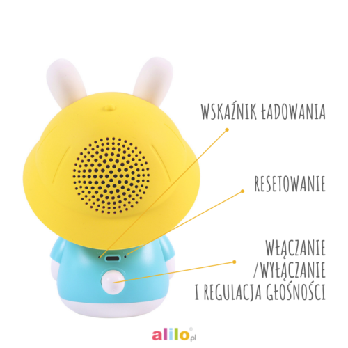 Alilo Baby Bunny G9S+, głośnik Bluetooth i lampka nocna - Alilo. Rosnę ...