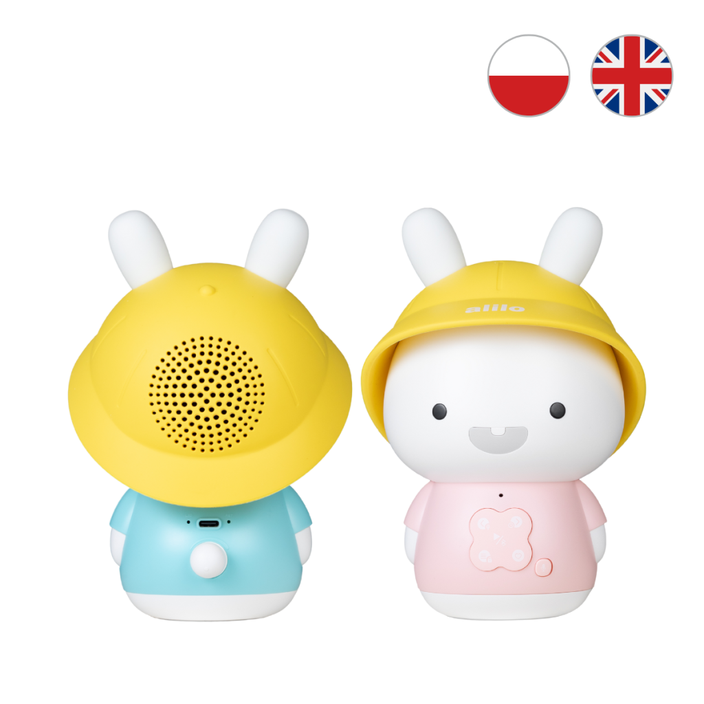 Króliczki, zabawki edukacyjne, klocki magnetyczne - Alilo. Rosnę z Tobą